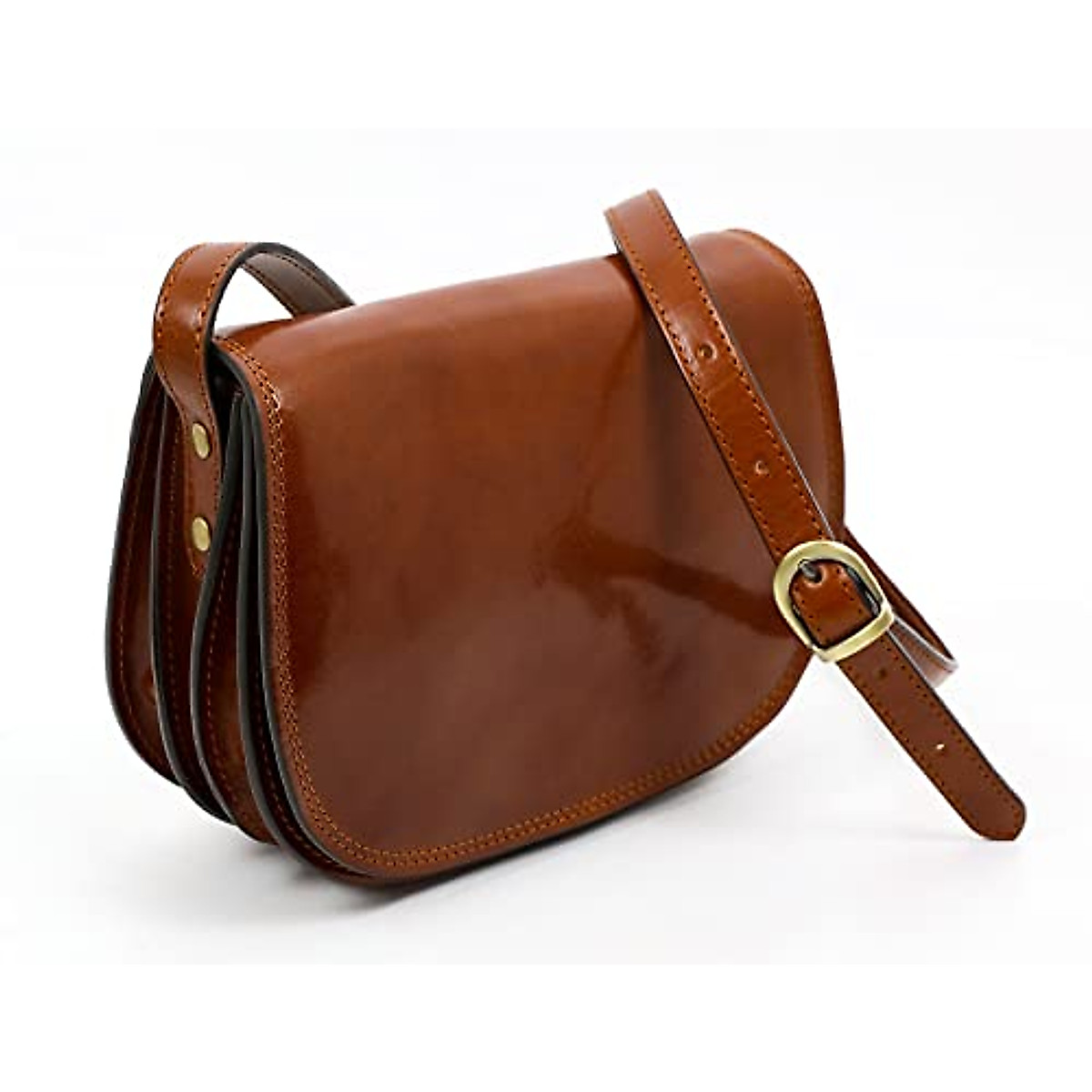 Time Resistance Leather Cross Body Bag for Women Shoulder Bag Messenger Purse