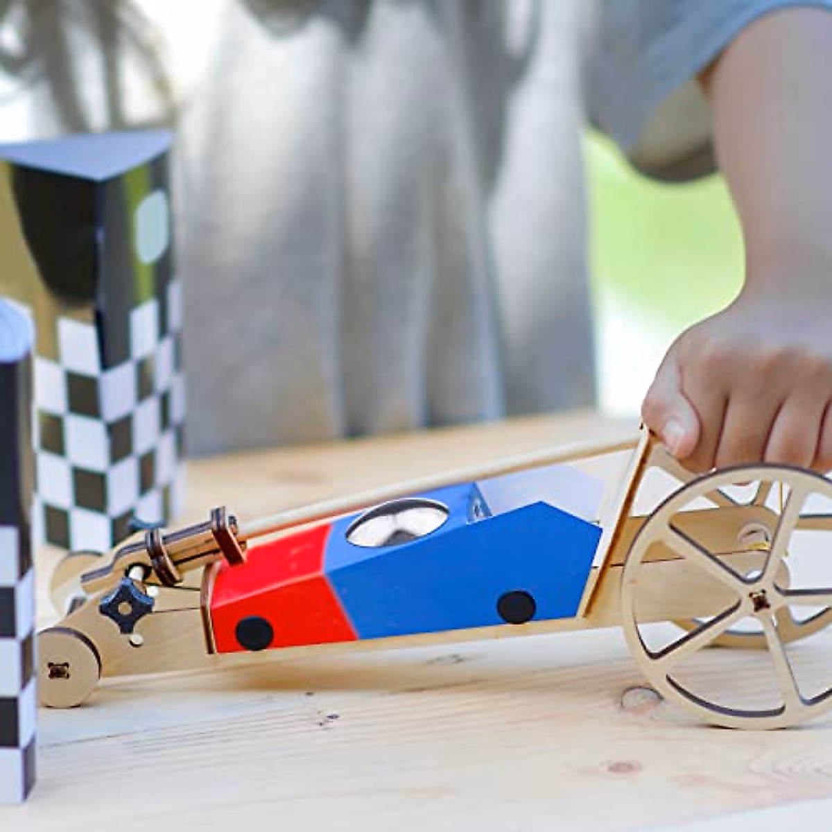 Aneco 3.5 Ounces Tungsten Canopy Weight Tungsten Weights Incremental Wood Car Canopy Weights Compatible with Pinewood Car Derby Weights