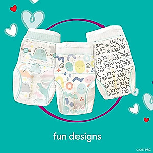 Diapers Size 3, 168 Count - Pampers Pull On Cruisers 360° Fit Disposable Baby Diapers with Stretchy Waistband, (Packaging & Prints May Vary)