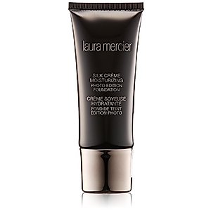 Laura Mercier Silk Cream Moisturizing Photo Edition Foundation, Bamboo Beige, 1 Fl Oz, 30ml/1 ounce (CLM09207)