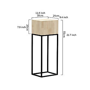 EVSER Display Stand Straight Retail Table, Display Stand with Shelves for Products, Portable Display Rack for Countertop, Craft Shows, Trade Shows Display Shelf/Display Rack (Size : CH)