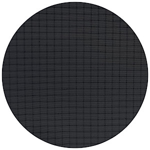 emma kites Black Ripstop Nylon Fabric 40 Denier, Pre-Cut Piece 1-Yard: 60"x36", Ultra-Light Airtight PU Coating Water Repellent