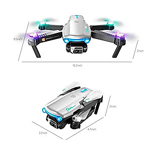 ZZKHGo Drone with Camera for Adults 4K - 4K HD FPV Camera Drones with Carrying Case, Foldable Remote Control Toys Small Drones for Kids, One Key Start, Altitude Hold, Headless Mode