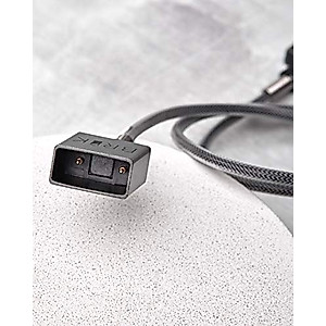 Magnetic USB Charging Cable - Fast Charger - Braided Cord with Reinforced Springs (1 Pack), Laptop