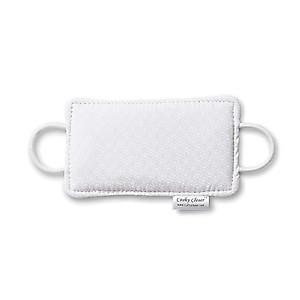 The Original Cushy Closer Door Cushion- White- | No More Noisy Doors! | Door Latch Cover- Baby Safety for Quiet Doors- Childproofing 3.5 x 5.5