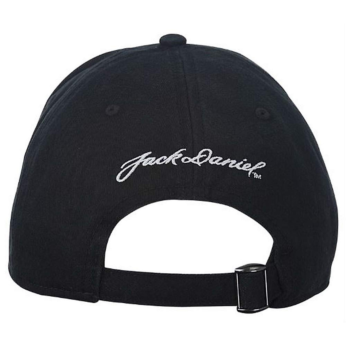 Jack Daniel's Unisex Daniel's No.7 Embroidered Ball Cap Black One Size