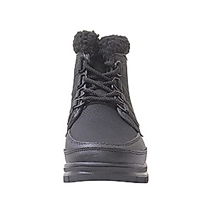 Bass Mens Ridgeback WX Outdoor Rugged Hiking Boot, Black, 10 M