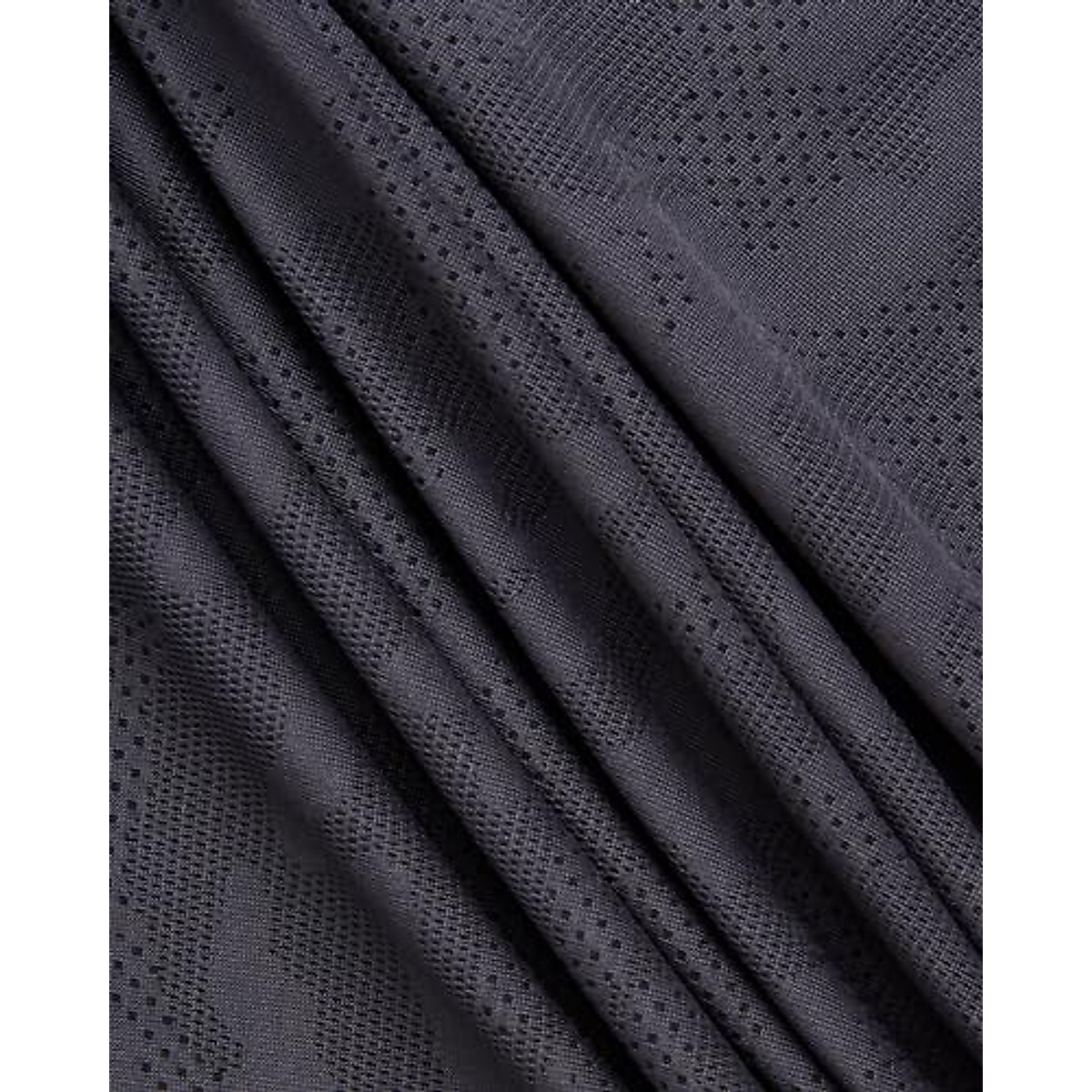 Spyder Men's Active Shirt - Camo Long Sleeve Performance Workout Training Shirt - Lightweight Workout Shirt for Men (S-XL), Size Large, Burnt Charcoal