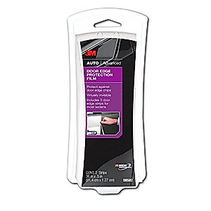 3M 08582-3PK 36" Door Edge Protection Film, (3 Packs of 2 Strips)