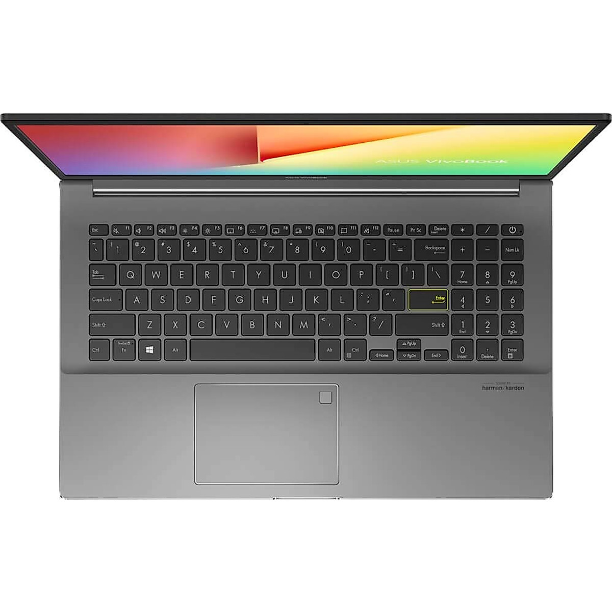ASUS VivoBook S15 S533 Thin and Light Laptop, 15.6” FHD, Intel Core i5-10210U CPU, 8GB DDR4 RAM, 512GB PCIe SSD, Windows 10 Home, S533FA-DS51, Indie Black