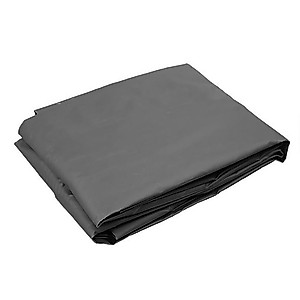 Outdoor Daybed Cover,DxH 89x32in Waterproof Patio Sofa Covers,All Weather Protection Round Canopy Day Bed Cover,Patio Furniture Accessories Cover for Garden Sofa (Only Cover) (Black)