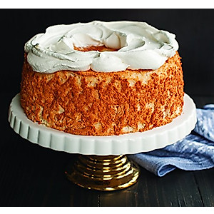 Nordic Ware Angel Food Cake Pan, 16-Cup, Red