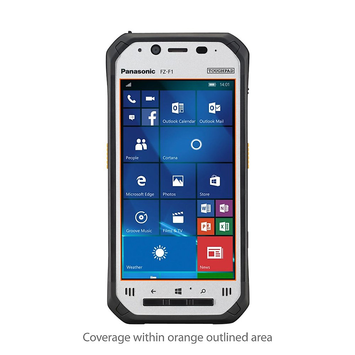 BoxWave Screen Protector for Panasonic Toughpad FZ-N1 (Screen Protector ClearTouch Anti-Glare, Anti-Fingerprint, Scratch Proof Matte Film Shield for Panasonic Toughpad FZ-N1