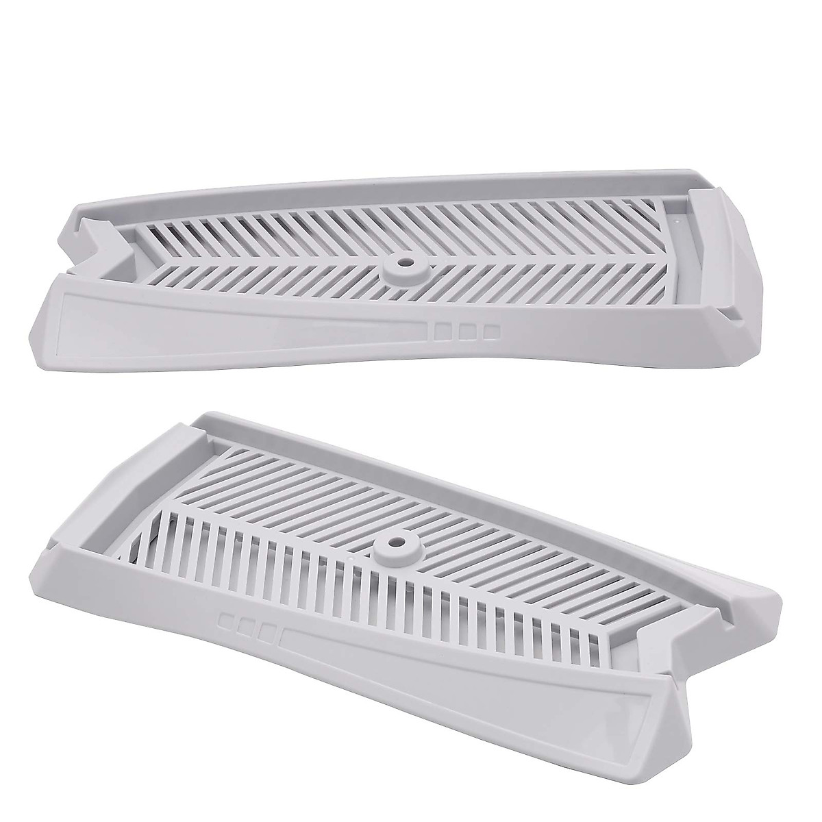 HEATFUN PS5 Digital Stand Vertical, PS5 Vertical Stand Digital Edition Built-in Cooling Vents and Non-Slip Feet - White