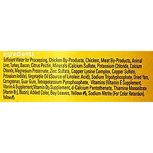 Pedigree Meaty Ground Dinner With Chunky Turkey And Bacon Canned Dog Food 13.2 Ounces (Pack Of 24)