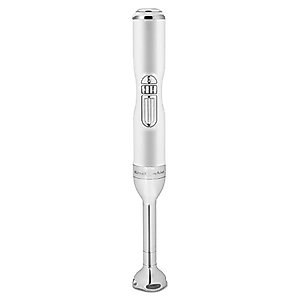 KitchenAid Pro Line 5 Speed Hand Blender, White Frosted Pearl