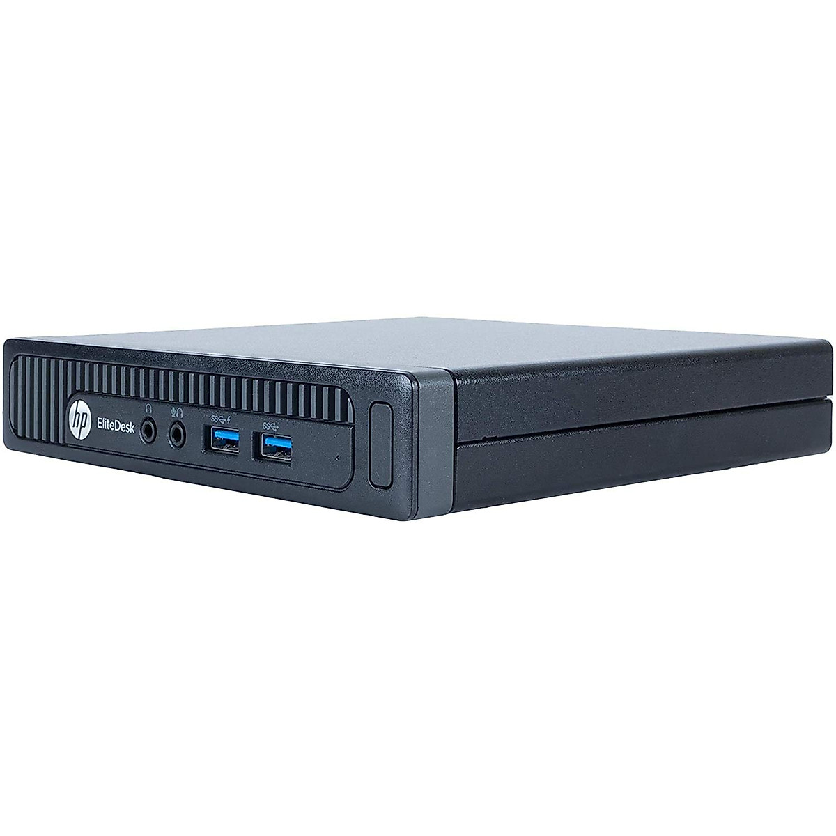 HP EliteDesk 800 G1 Mini Tiny Business Desktop PC, Intel Quad Core i7-4785T up to 3.20GHz, 8GB DDR3, 256GB SSD, WiFi, BT4.0, VGA, DP, HDMI, DVI, Windows 10 Pro x64, English/Spanish/French (Renewed)