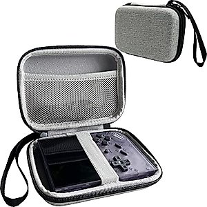 LeoTube Carrying Case for RG35XX Handheld Game Console, Storage Travel Holder Compatible with RG35XX Portable Game Console Accessories, Portable Game Console Not Included (Only RG35XX Case)