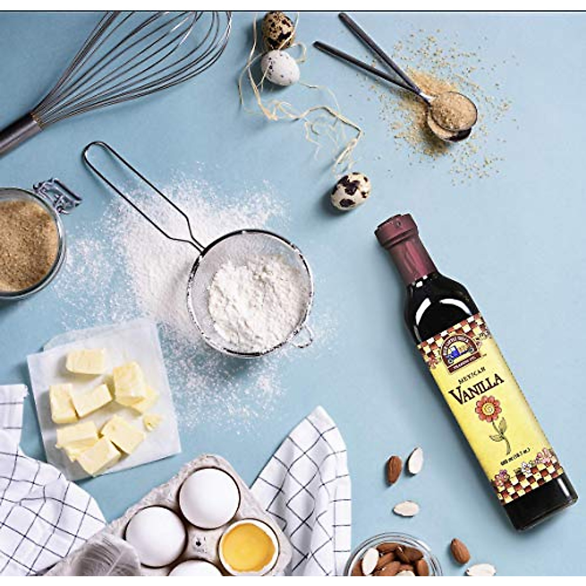 Blue Cattle Truck Trading Co. Traditional Gourmet Mexican Vanilla Extract, Large, 16.7 Ounce