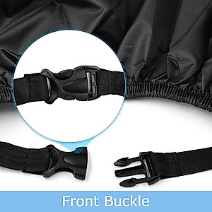 Maveek Bicycle Cover for 3 Bikes Waterproof Outdoor Storage Winter Cold Weather, Rain Snow Wind Proof Tarp Tent Shed Dust Dirt Resistant All Weather Cycle Protection UV Summer Indoor Garage