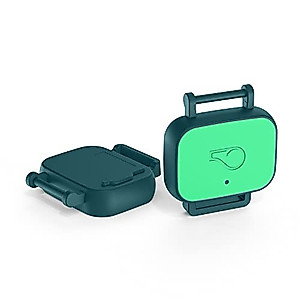 Whistle Health Smart Device | Dog Health and Fitness Tracker | Track Scratching, Licking, Drinking, Eating, Sleeping, and Activity, Green