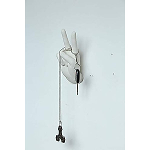 Interior Illusions Peace Sign Hand Wall Hook