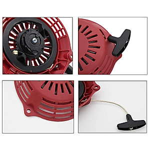 JOD Recoil Pull Starter for Honda GCV190，GCV190A,GCV190LA, GSV190AE Replacement for 28400-Z0Y-013ZB