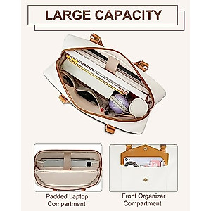 MATEIN Computer Backpack for Women, Large Anti Theft TSA 17 Inch Laptop Backpack, Laptop Bag for Women 15.6 Inch, Water Resistant Computer Briefcase Bag