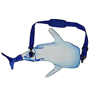 Pealra Whale Shark Bag, Blue/White, One Size