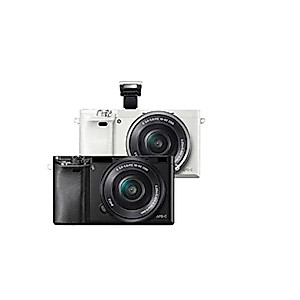 Camera A6000 Mirrorless Digital Camera ILCE-6000L with 16-50mm Lens -24.3MP -Full HD Video Digital Camera (Color : B)