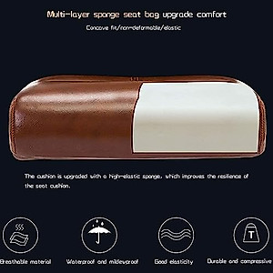 WHLONG Home Office Chairs, Ergonomic Executive Chair for Home, PU Leather High Back Computer Chair Executive Chairs(Color:A)