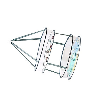 Cabilock 2pcs Foldable Laundry Rack Collapsible Laundry Drying Rack Collapsible Drying Rack for Clothes Foldable Clothes Drying Rack Mesh Clothes Hanging Dryer Sweater Drying Rack Household