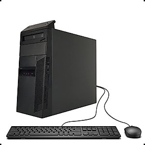 Lenovo ThinkCentre Business Computer, Intel Core i5, 16G DDR3, 512G SSD, 2T, VGA, DP, WiFi, BT 4.0, DVD, Win 10 64 Bit-Multi-Language(CI5)(Renewed)