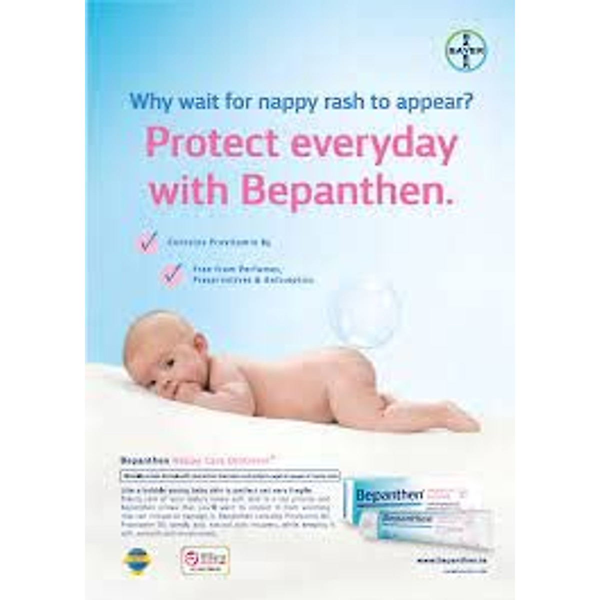 Voltafas Bepanthen Protective Baby Ointment 30 Grams