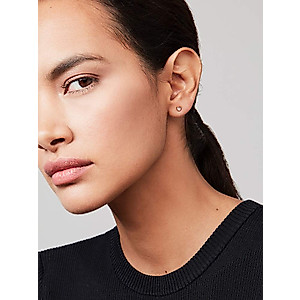 Ted Baker Neena Nano Heart Stud Earrings - Silver or Rose Gold Tone Options