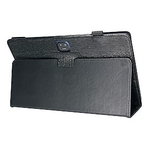 (for BLU M10L Pro M0214UU, Middle Camera) Transwon Case for BLU Products M10L Pro M0214UU Tablet with Rear Camera in The Middle (Looking at The Back) - Black