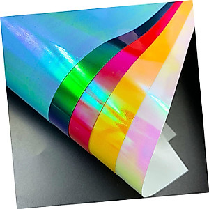 LIGHTAOTAO Vinyl Lettering Film 5 Rolls Clothing Transfer Paper Cup Vinyl Self Adhesive Vinyl Sheets Vinyl Film Adhesive Vinyl for Crafts Self-Adhesive Vinyl Film Glass Glue The Pet Glass