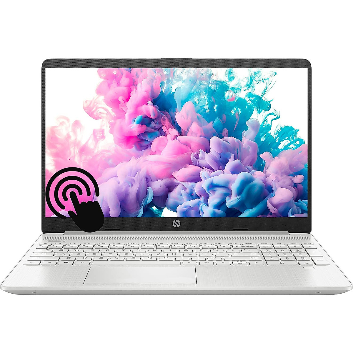 HP 15.6" Laptop with Touchscreen, Intel Core i5-1155G7 Processor, Intel Iris Xe Graphics, 15.6" HD Touchscreen Display, HDMI, Wi-Fi and Bluetooth, Windows 11 Home in S Mode(16GB RAM | 1TB SSD)