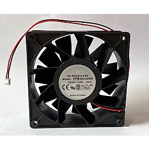 PFB1224UHE Fan 24V 2.40A 12CM 120mm L×120mm W×38mm H DC BRUSHLESS Fan