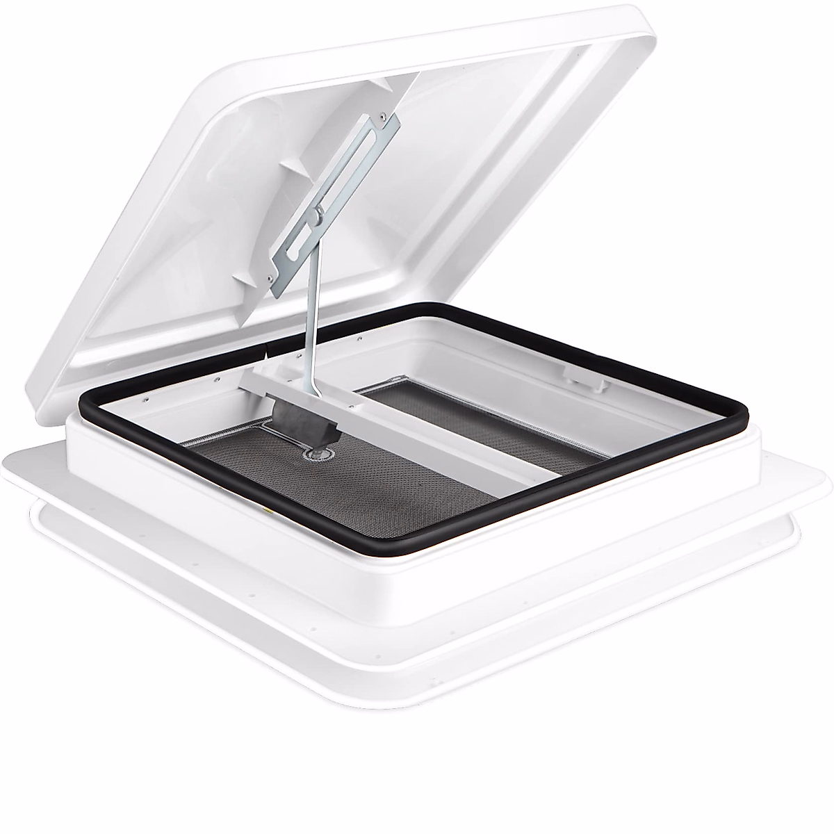 Livpow RV or Trailer Roof Vent - Manual 14" x 14"