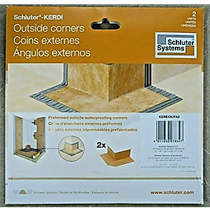 Schluter KERDI Outside Corner - 2 Units