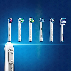 Braun Oral-B Crossaction 3-in-1 Toothbrush Heads by Oral-B | Packing may be vary (8 Count)