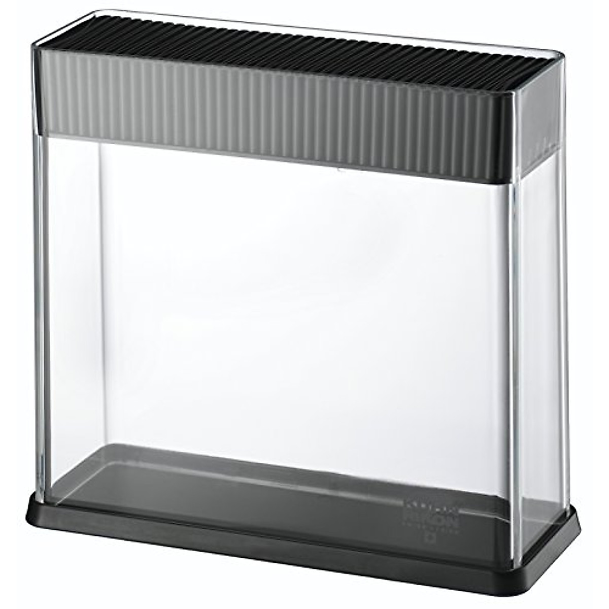 Kuhn Rikon Vision Transparent Storage Block for Knives and Scissors, 8.5 x 3 x 8.5 inches, Rectangular