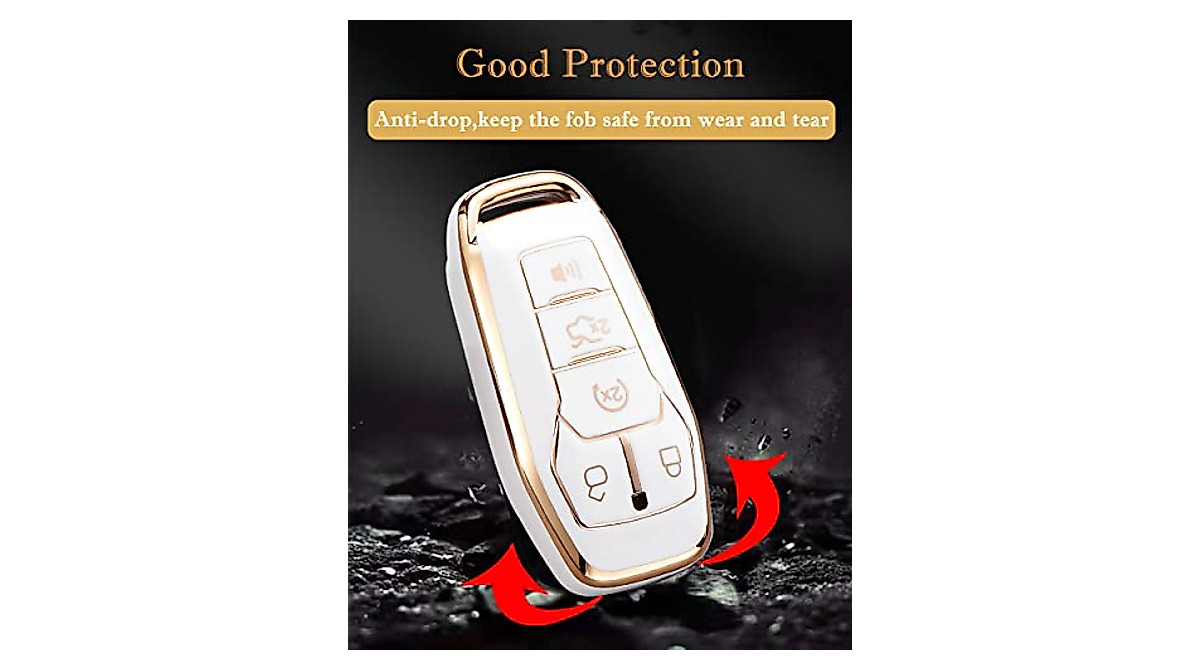 Ford Key Fob Cover Premium TPU Protection for Fusion, Mustang, F-150