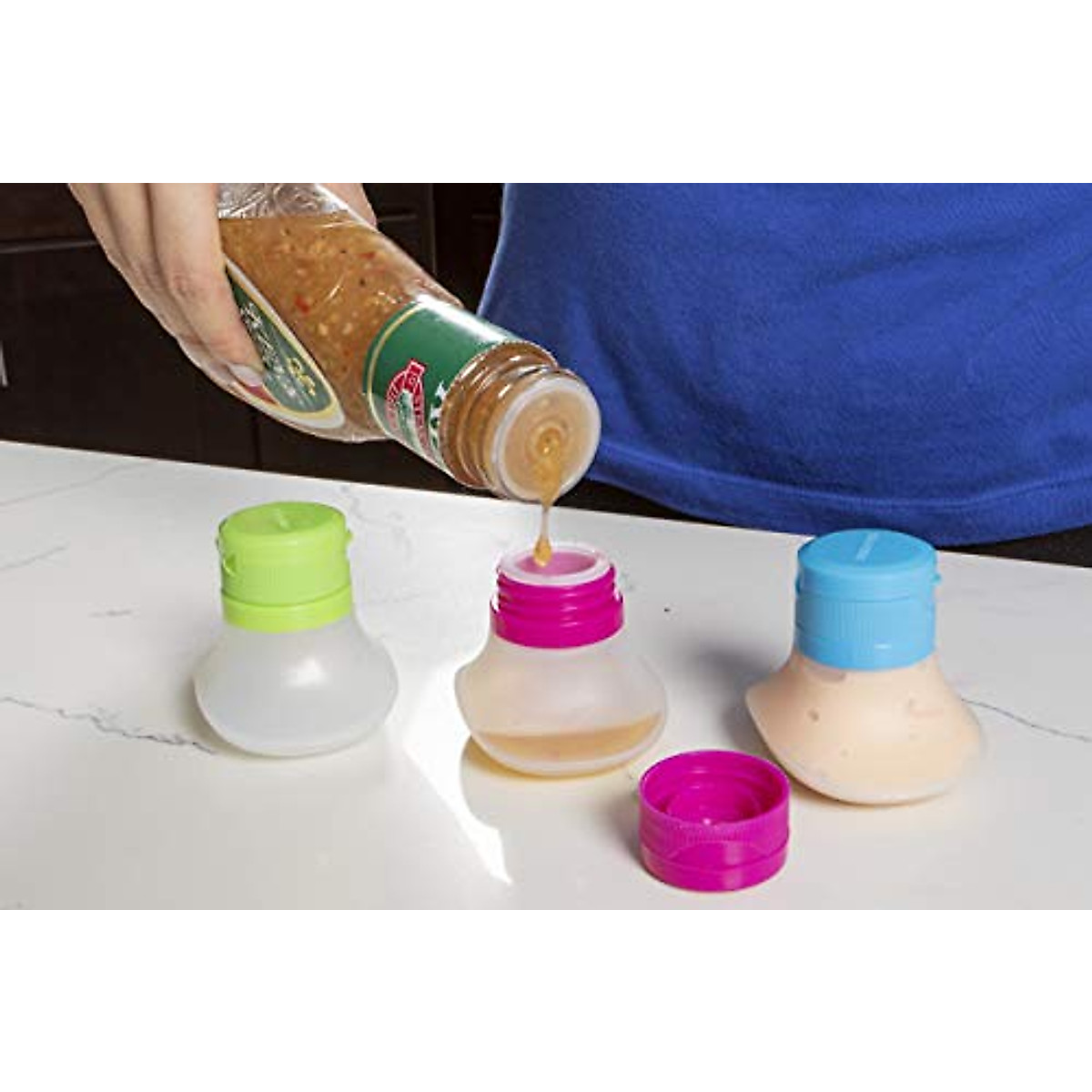 Evriholder Dressing 2 Go, 3 PACK, Colors May Vary, 3