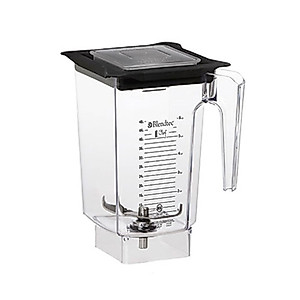 Blendtec Commercial WildSide Chef Blender Jar | 3 Qt. with Vented Gripper Lid