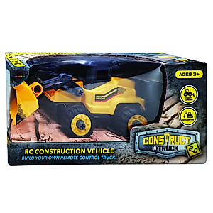 MUKIKIM Construct A Truck 2.0 – Front Loader. Remote Control Take Apart Truck Toys for Kids. Educational STEM RC Car Building Set. Electric Bucket Loader Assemble Kit & Tool Included