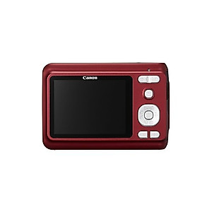 Canon PowerShot A480 10 MP Digital Camera with 3.3x Optical Zoom and 2.5-inch LCD (Deep Red)