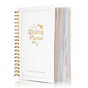 Wedding Planner Organizer - Engagement Diary Book | Bride To Be Gift Countdown Calendar