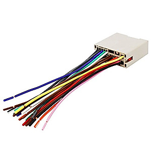 Replacement Radio Wiring Harness for 2008 Hyundai Sonata SE Sedan 4-Door 3.3L - Car Stereo Connector